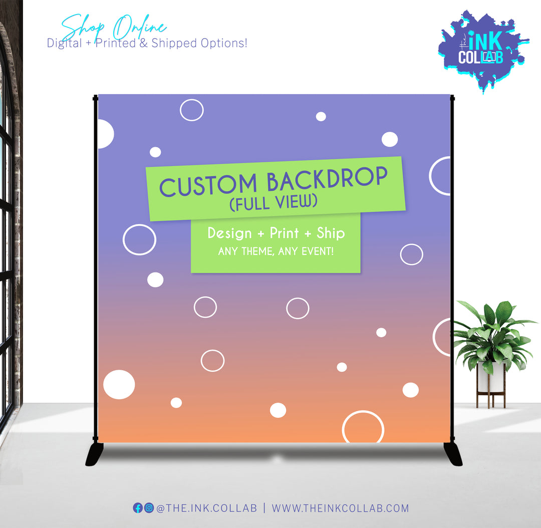 Custom Backdrop – theinkcollab
