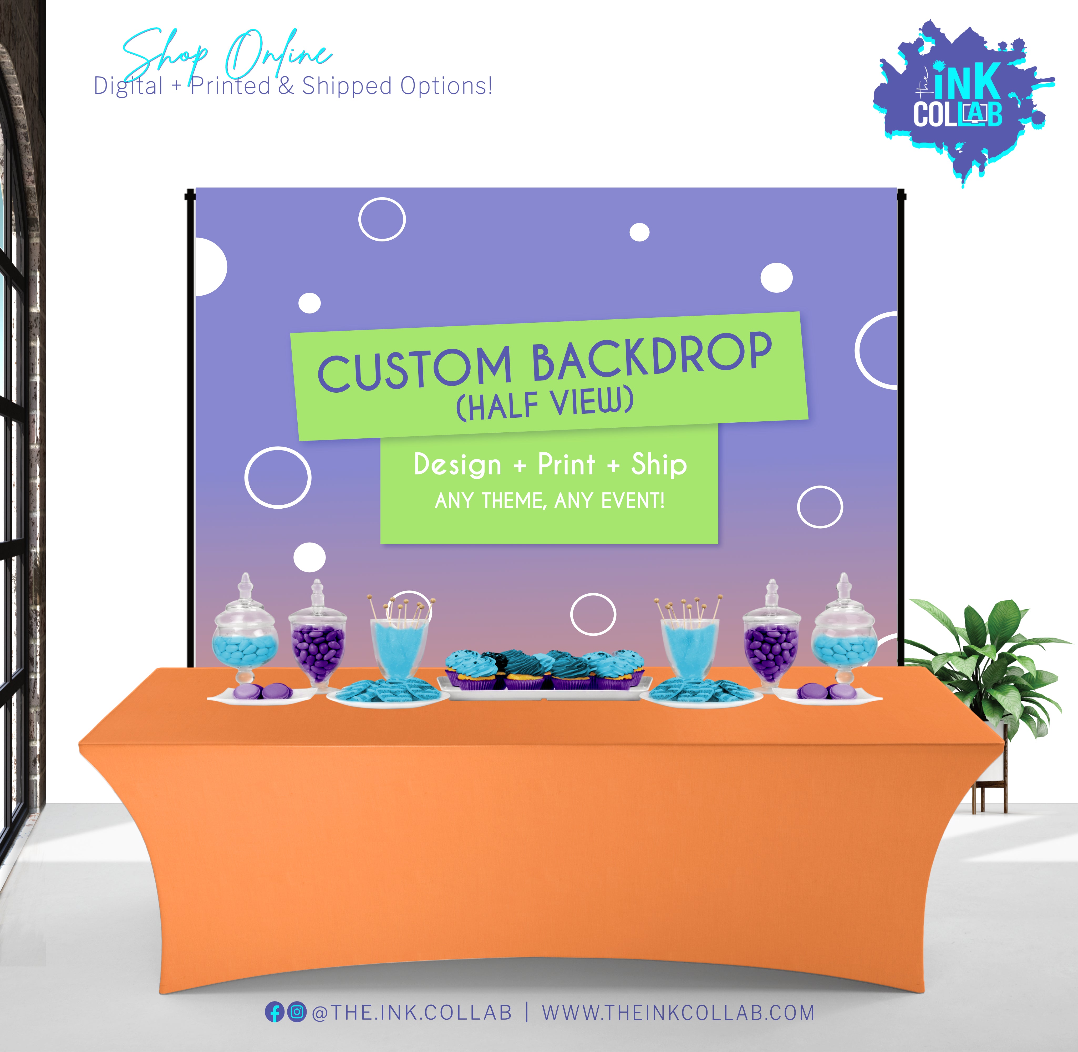 Custom Backdrop – theinkcollab
