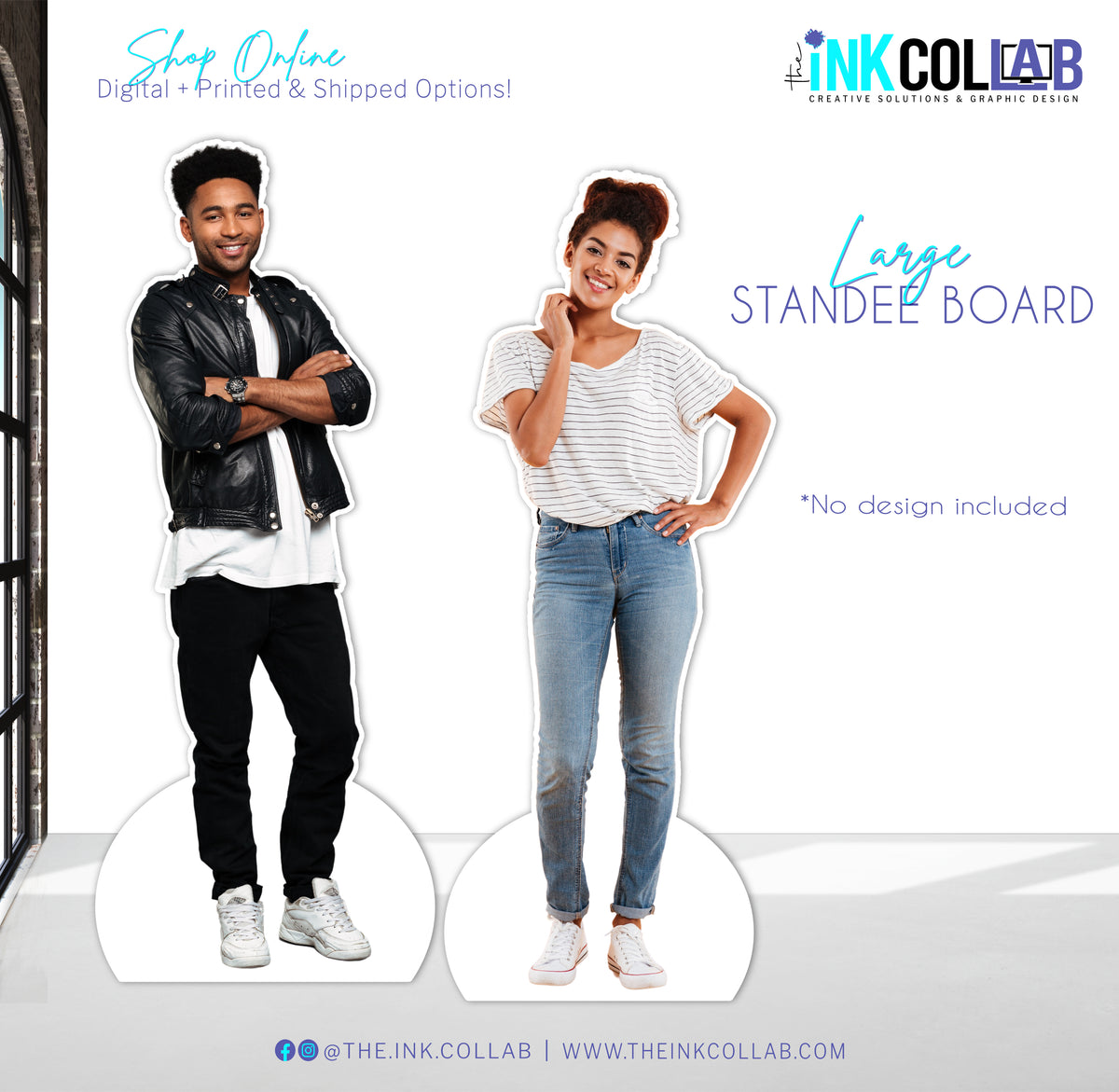 Life-size Cutout Standee – theinkcollab