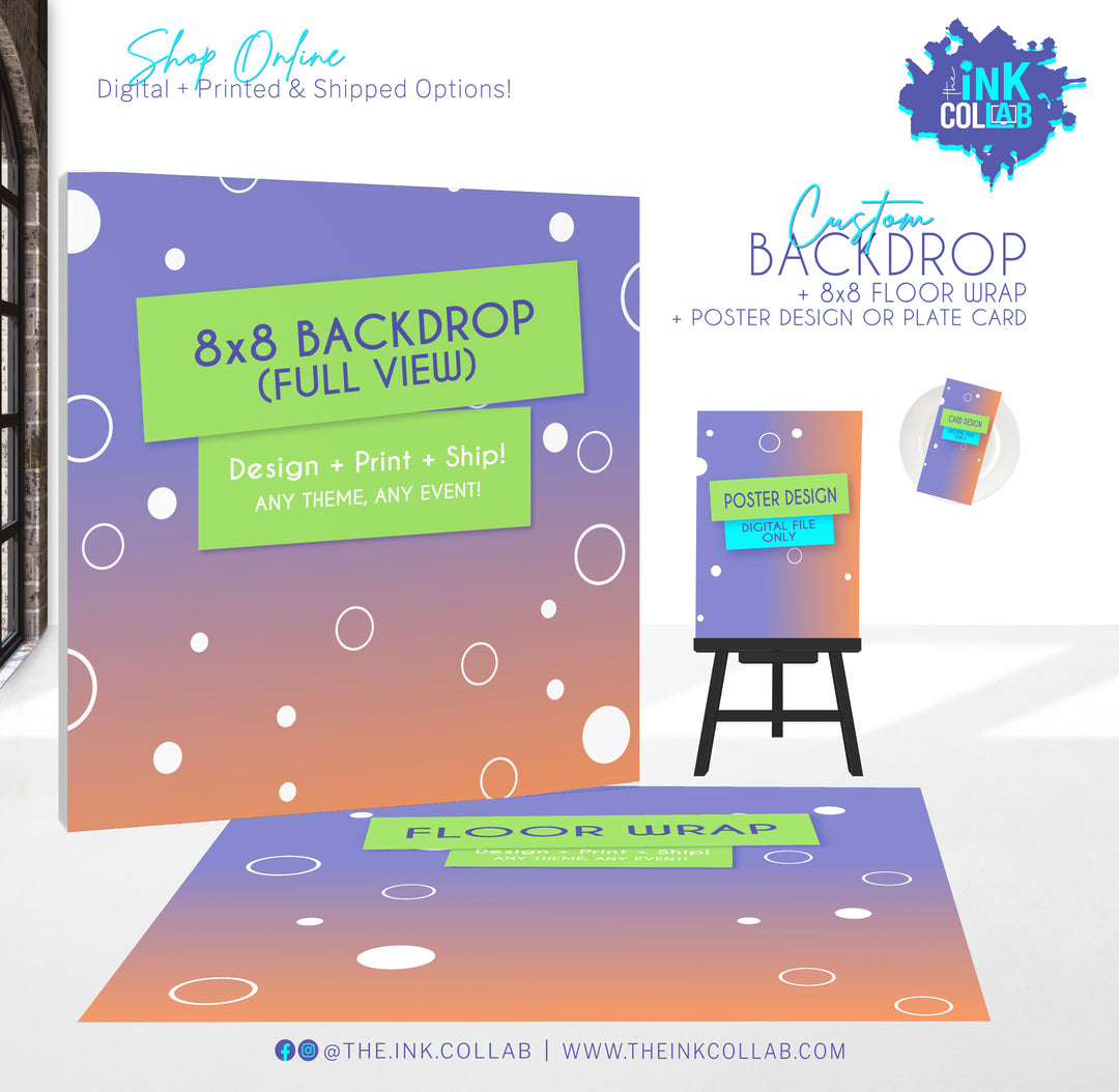 Backdrops + Signs – theinkcollab