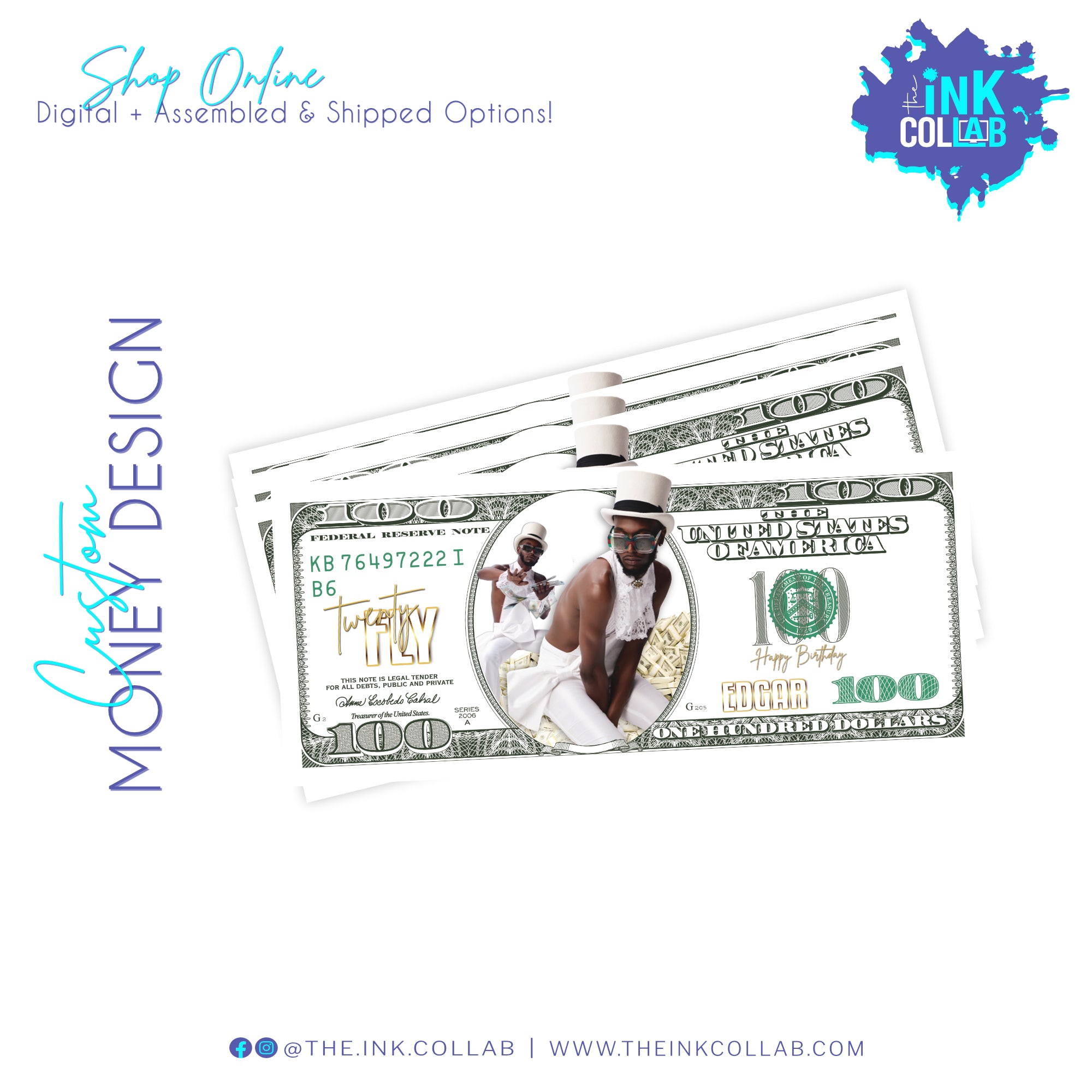 Custom Money Design – theinkcollab