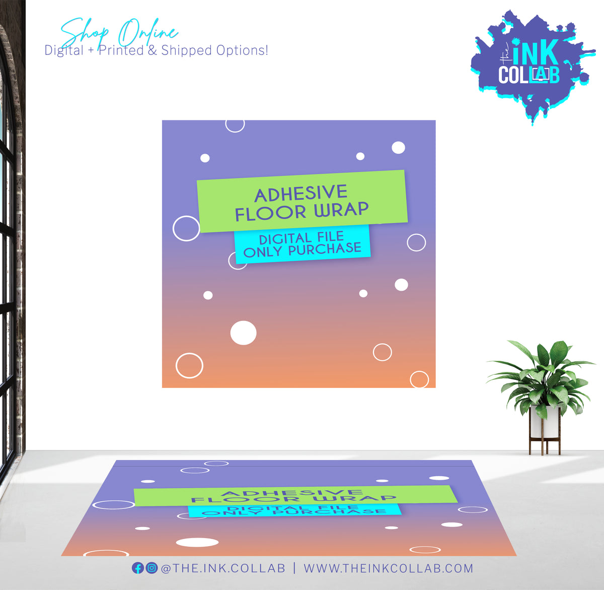 Floor Wrap (Self Print) – theinkcollab